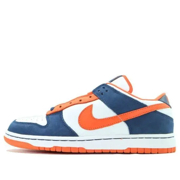 Nike Dunk Low Pro 'broncos' Sneakers - White/blue/orange