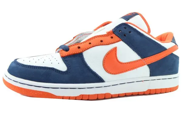 Nike Dunk Low Pro 'broncos - White/blue/orange