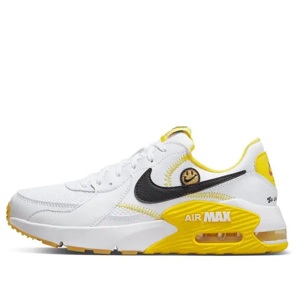 Nike Max Excee 'go The Extra Smile' Sneakers - White/yellow