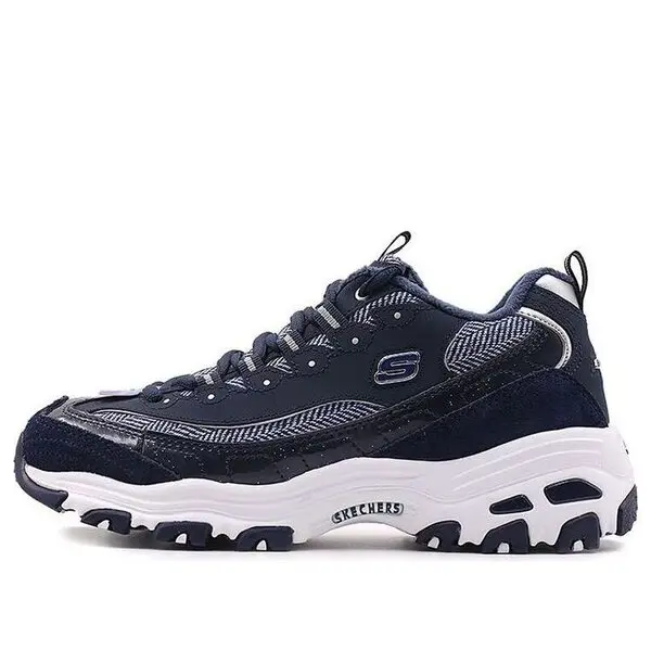 Sketchers D'lites 1.0 Sneakers - Navy Blue