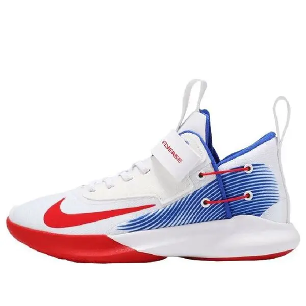 Nike Precision 4 Flyease Athletic Sneakers - Red/white/blue