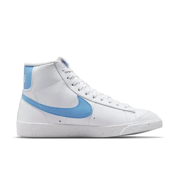 Nike Blazer Mid '77 Next Nature "university Blue" High Top Sneakers - Blue/white