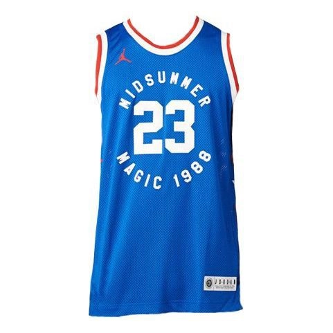 JORDAN Air Team Usa Independence Day Basketball Jersey - Blue