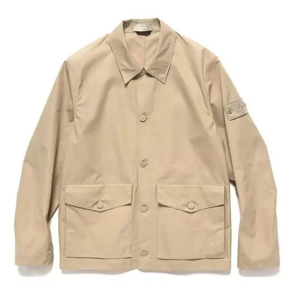 Stone Island Compass Patch Jacket - Beige