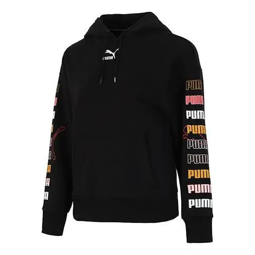 PUMA Classics Graphics Hoodie - Black