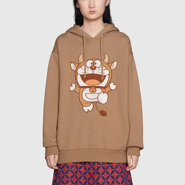 Gucci X Doraemon Hooded Sweatshirt