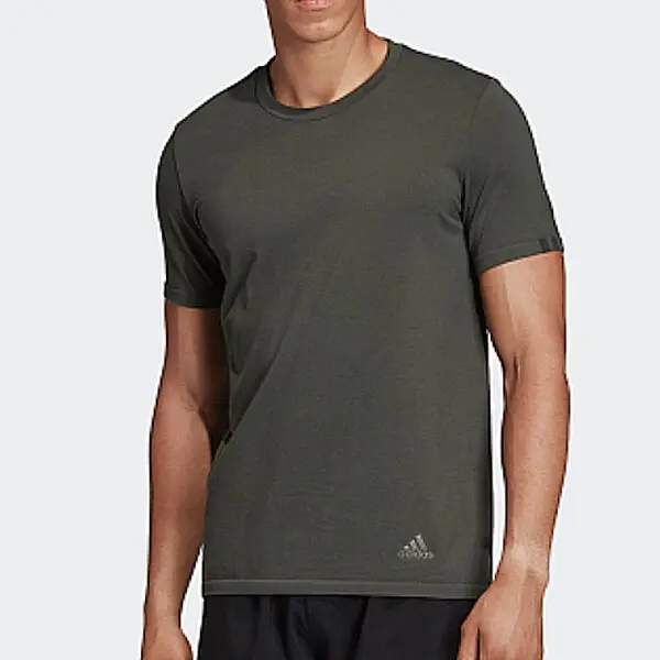 Adidas 25/7 Running Sports Solid Color Short Sleeve 7 Tee - Black