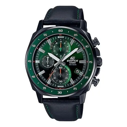 Casio Edifice Chronograph Watch - Blackgreen