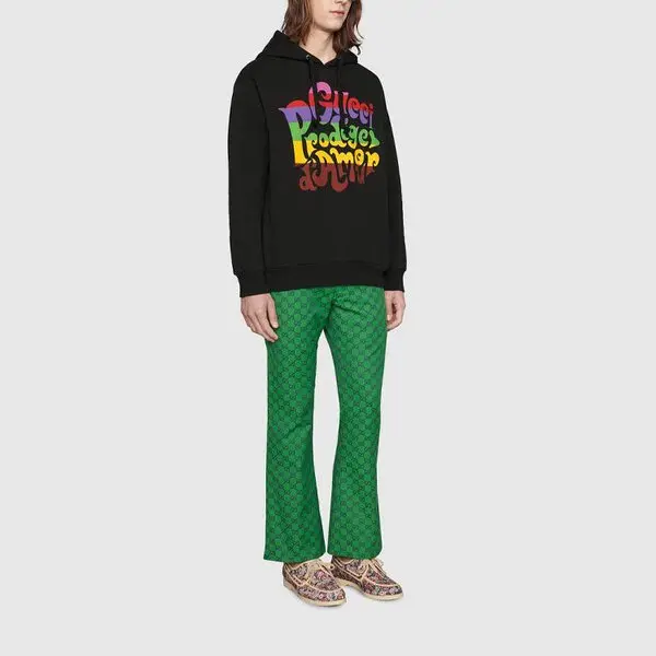 Gucci Fw21 Prodige D Amour Print Hoodie