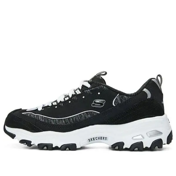 Sketchers D'lites "black" Sneakers - Black/white