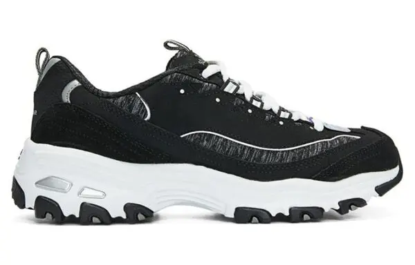 Sketchers D'lites "black" Sneakers - Black/white