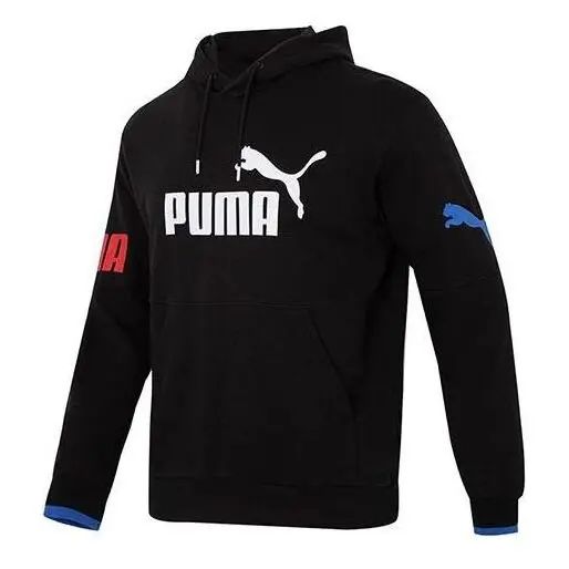 PUMA Logo Power Training Hoodie - Black