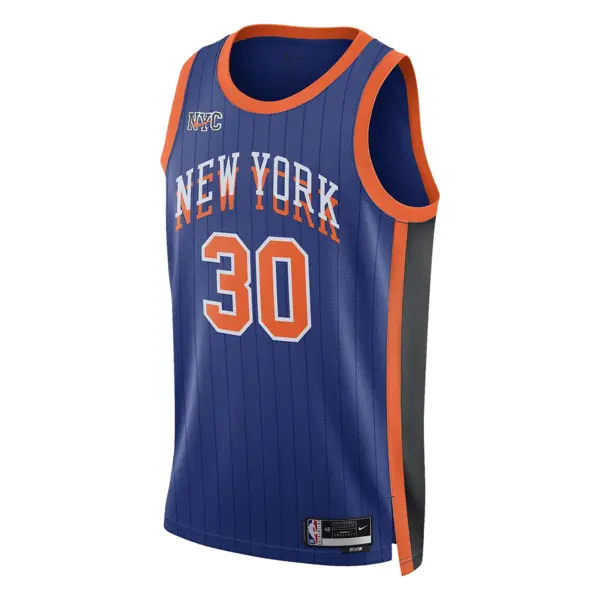 Nike Dri-fit Nba Swingman Jersey 2023/24 City Edition New York Knicks Julius Randle - Rush Blue