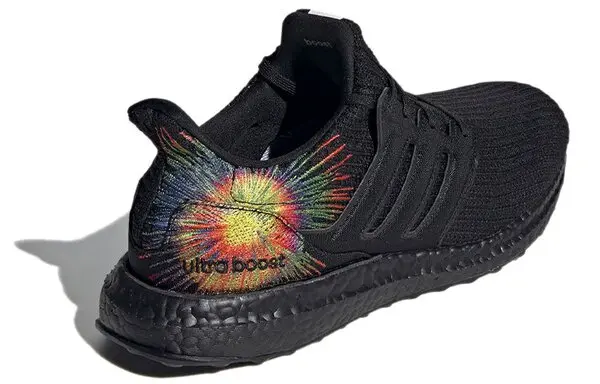 Adidas Ultraboost 4.0 Dna "fireworks" Sneakers - Black
