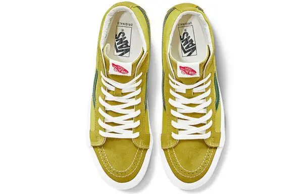 VANS Og Sk8-hi Lx High-top Sneakers - Yellow