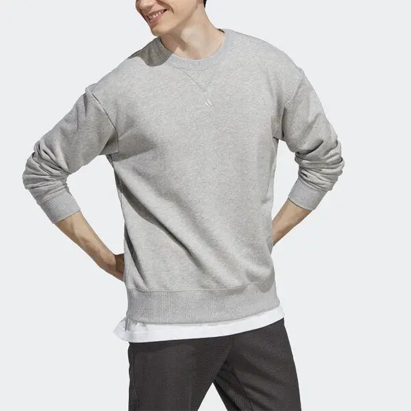 Adidas Logo Crewneck Sweatshirt - Default Color