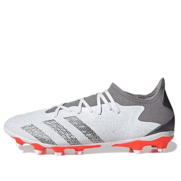 Adidas Predator Freak.3 Multiground Football Boots - White/grey/red