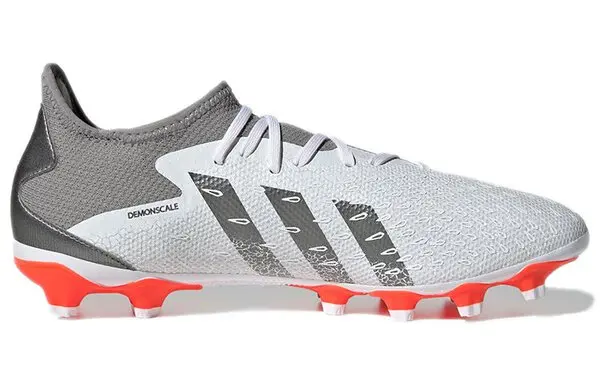 Adidas Predator Freak.3 Multiground Football Boots - White/grey/red