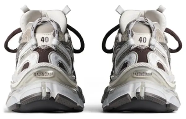 Balenciaga Runner 2.0 Sneakers - White/beige/black