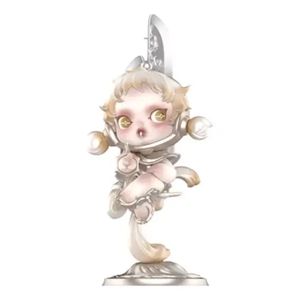 POP MART Skullpanda The Feast Begins Series "the Dinner Knife" Collectible Figure - Multi-color