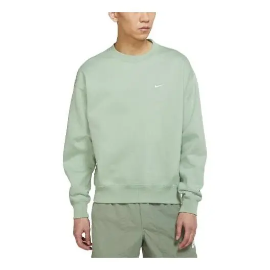 Nike Lab Fleece Crew Pullover - Light Green
