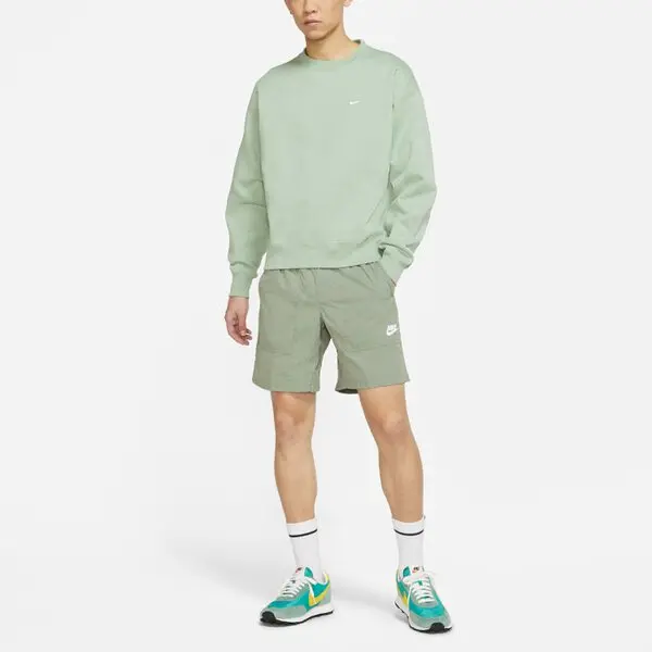 Nike Lab Fleece Crew Pullover - Light Green