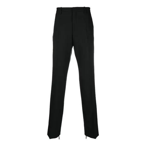 Off-White Casual Solid Color Trousers - Default Colorway