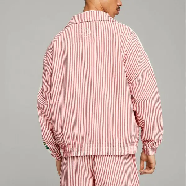 PUMA Striped Zip-up Track Jacket