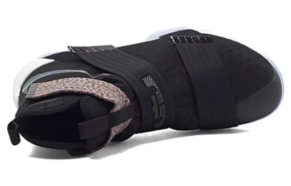 Nike Lebron Soldier 10 Ep Iridescent High-top Sneakers - Black