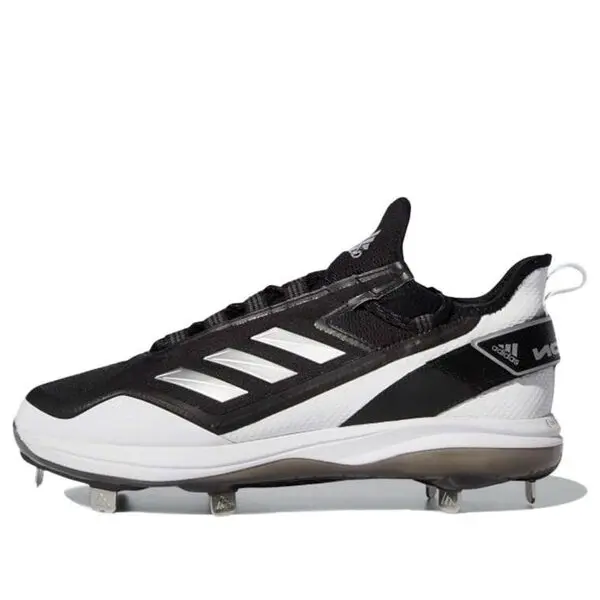 Adidas Icon 7 Boost Baseball Cleats - Core Black/silver Metallic/cloud White