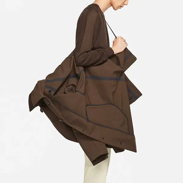 Nike Mid-length Trench Coat Jacket