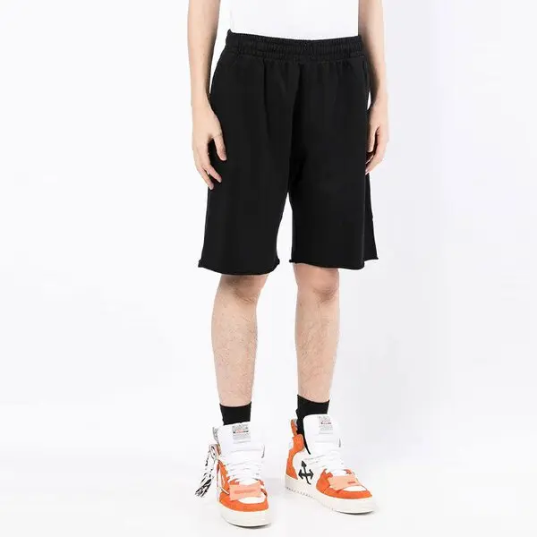 Off-White Ss22 Wave Diag Printing Sports Shorts