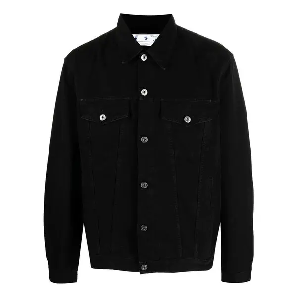 Off-White Canvas Skate Jacket - Black