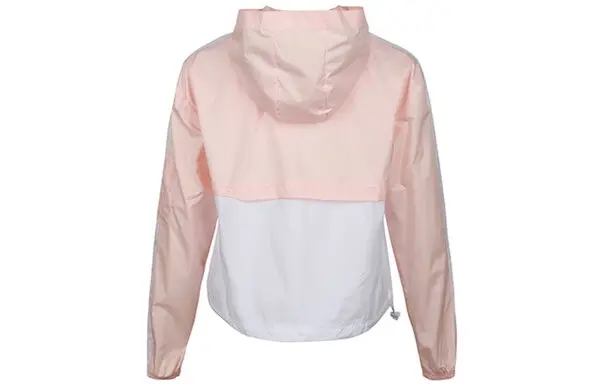 Nike Woven Jacket With Drawstring Hood - Red