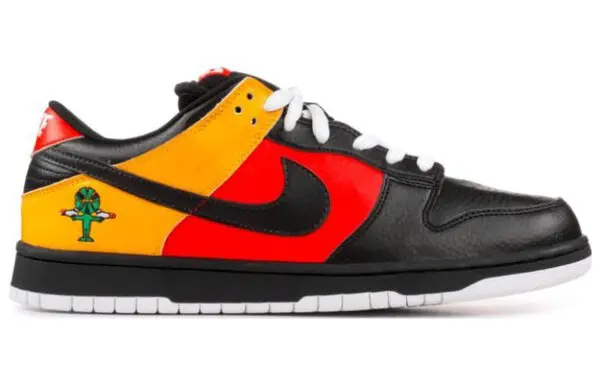 Nike Dunk Low Pro "raygun" Sneakers - Orange