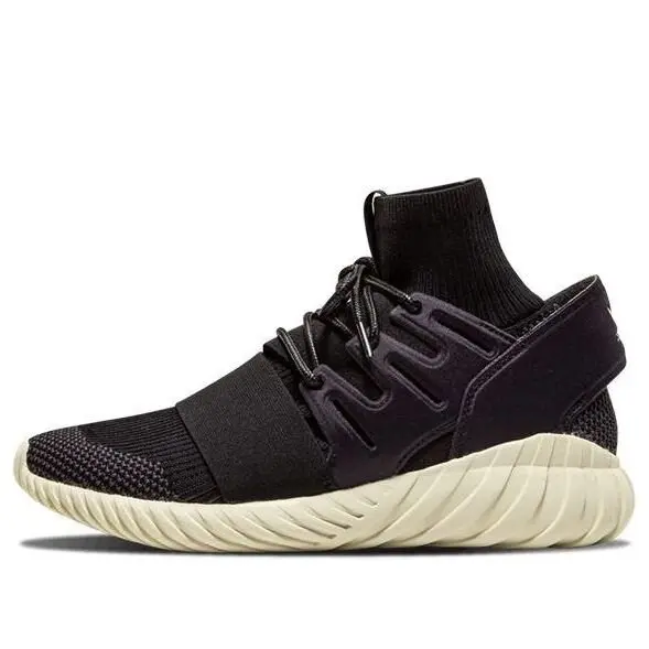 Adidas Tubular Doom Primeknit High Top Sneakers - Black