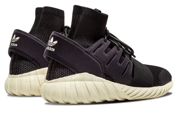 Adidas Tubular Doom Primeknit High Top Sneakers - Black
