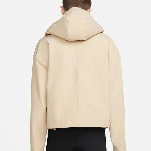 Nike X Mmw Crossover Solid Color Zipper Hooded Jacket