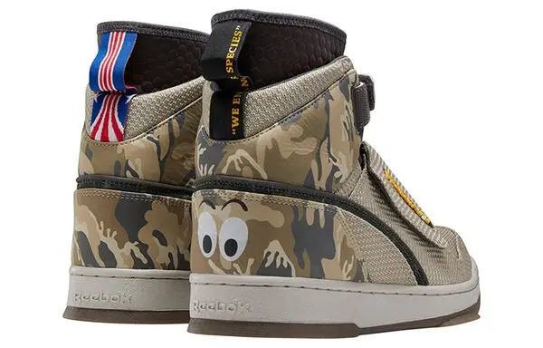 REEBOK U.s.c.m. Bug X Alien Stomper "40th Anniversary" High Top Sneakers - Brown
