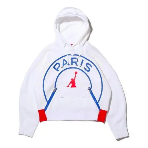 JORDAN Brand Paris Saint-germain Knit Hoodie - White