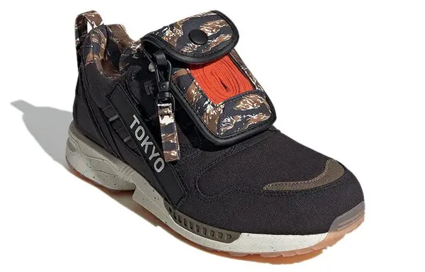 Adidas Zx 8000 "out There" Sneakers - Black/white/orange