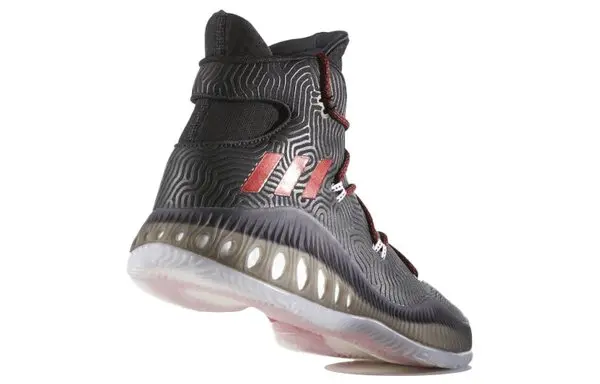 Adidas Crazy Explosive High Top Sneakers - Black