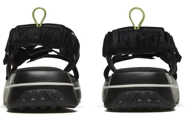 PUMA Future Rider Sandals With Braided Straps And Elasticated Detail - Black