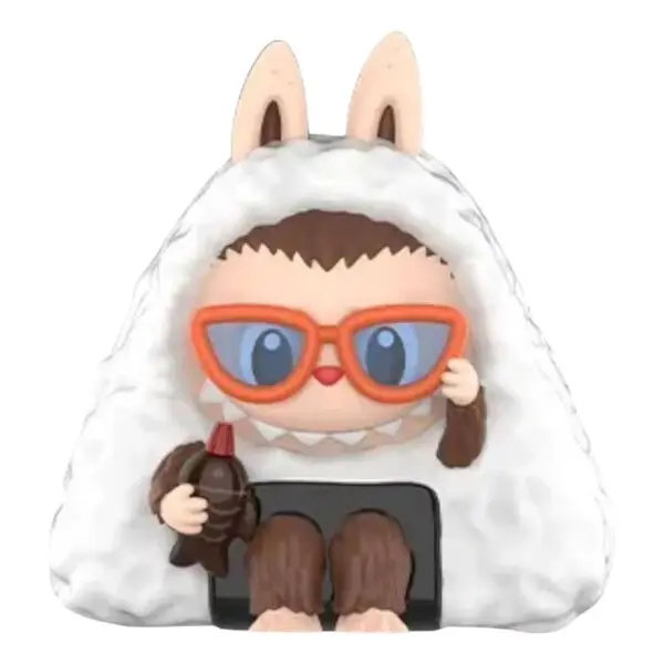 POP MART The Monsters Labubu Wacky Mart Figure "onigiri - Multi-color