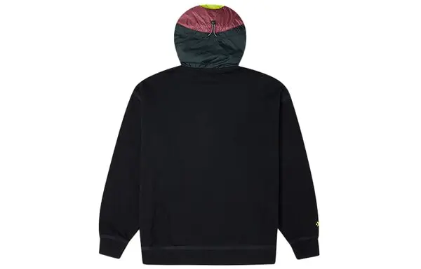 CONVERSE Contrast Color Stitching Hooded Jacket