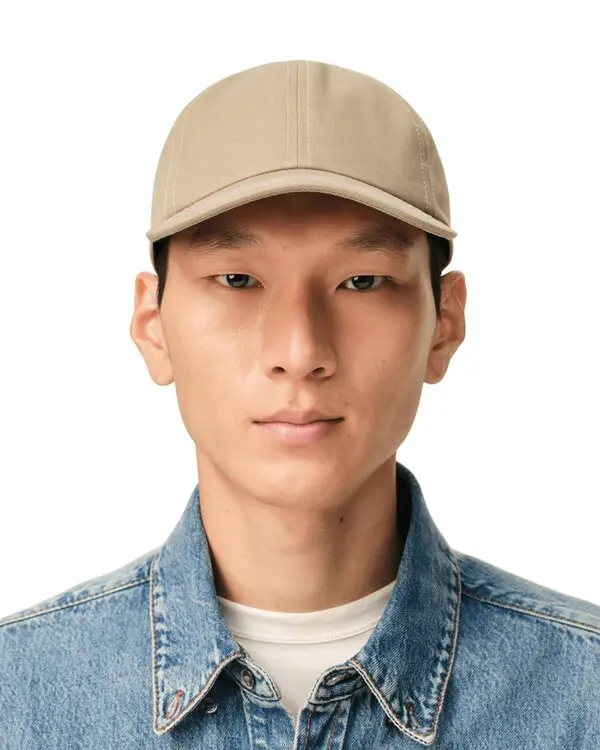 AMI Paris Cotton De Coeur Baseball Cap