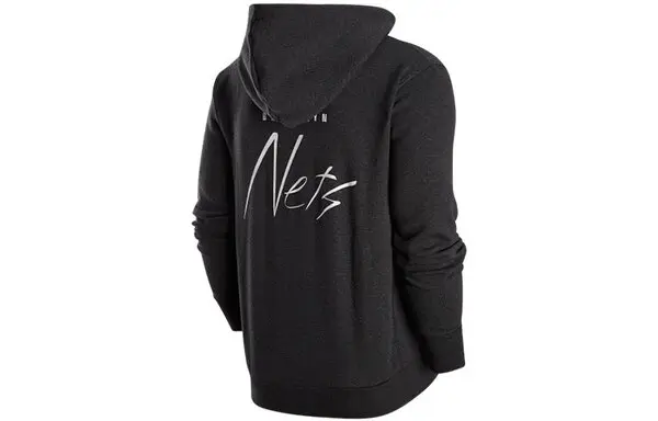 Nike X Nba Brooklyn Nets Courtside Pullover Fleece Hoodie