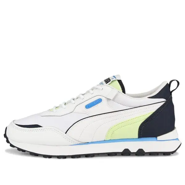 PUMA Rider Fv Ultra Casual Footwear - White/blue/green