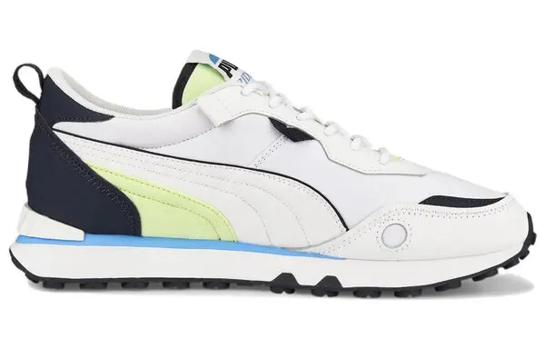PUMA Rider Fv Ultra Casual Footwear - White/blue/green