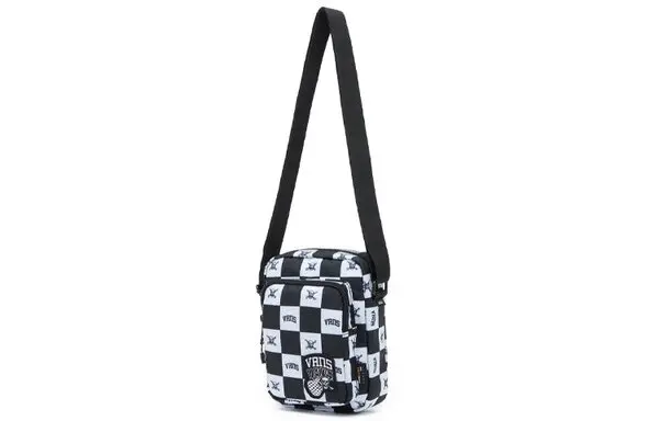 VANS Crossbody Bag With Checkerboard And Skull Motif